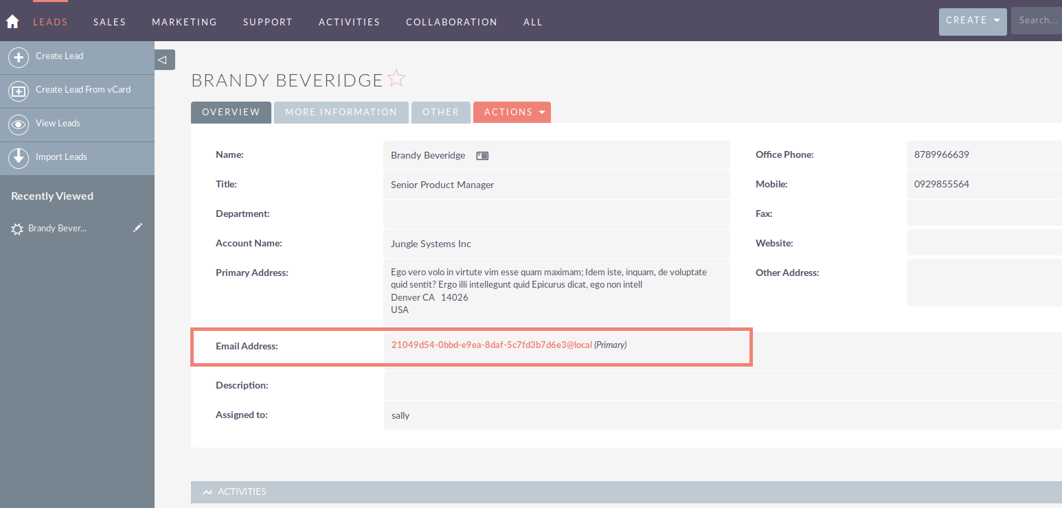 Data Anonymizer For Suitecrm Suitecrm Module